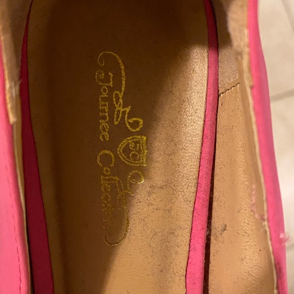 Journee Collection | Shoes | Bright Pink Peekaboo Toe High Heels | Poshmark
